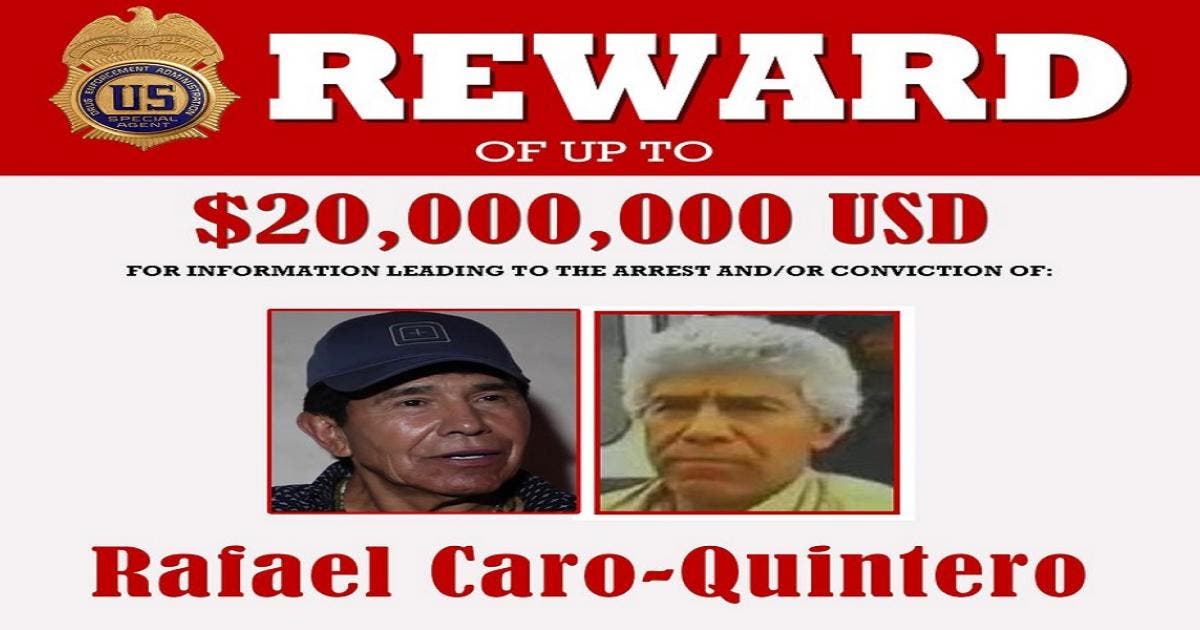 Aparece Caro Quintero entre los 10 más buscados por el FBI | Diario de México